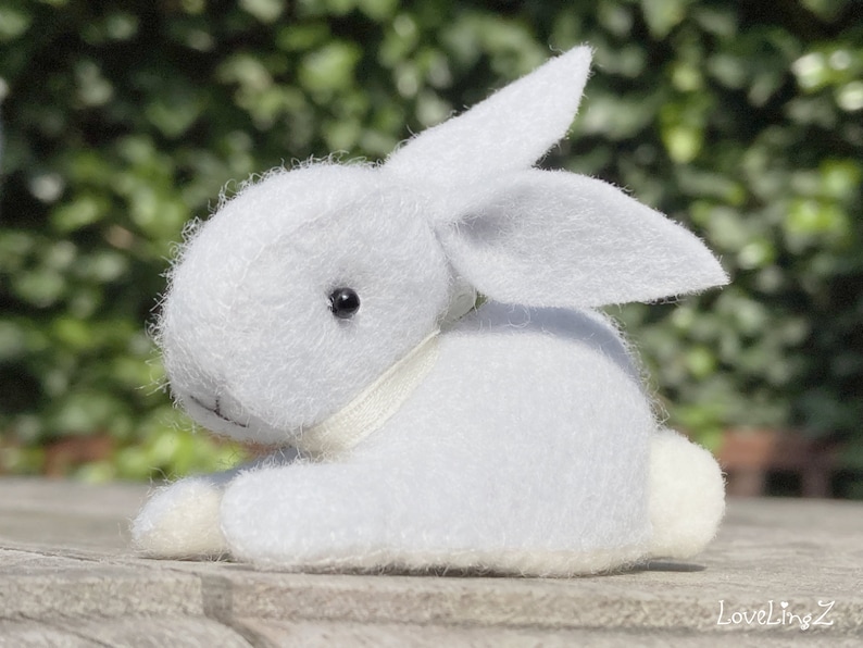 Sewing Pattern PDF Felt Baby Bunny / Rabbit Instant - Etsy