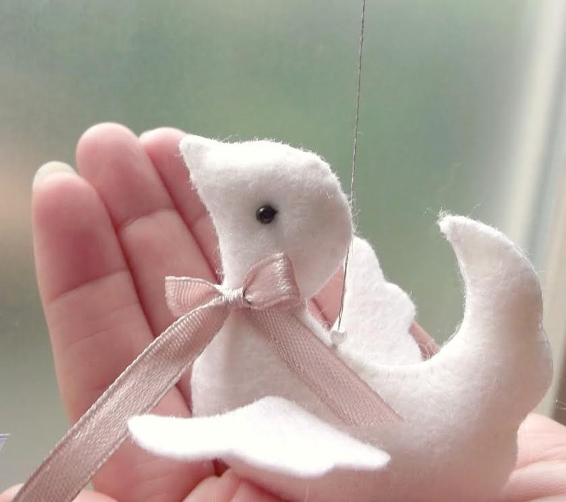 Sewing Pattern PDF Felt Birdling / Dove Instant Download, Tutorial, DIY ...