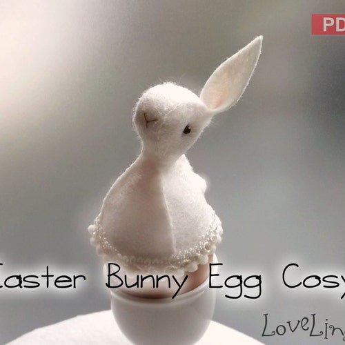 Sewing Pattern PDF Felt Baby Bunny / Rabbit Instant - Etsy