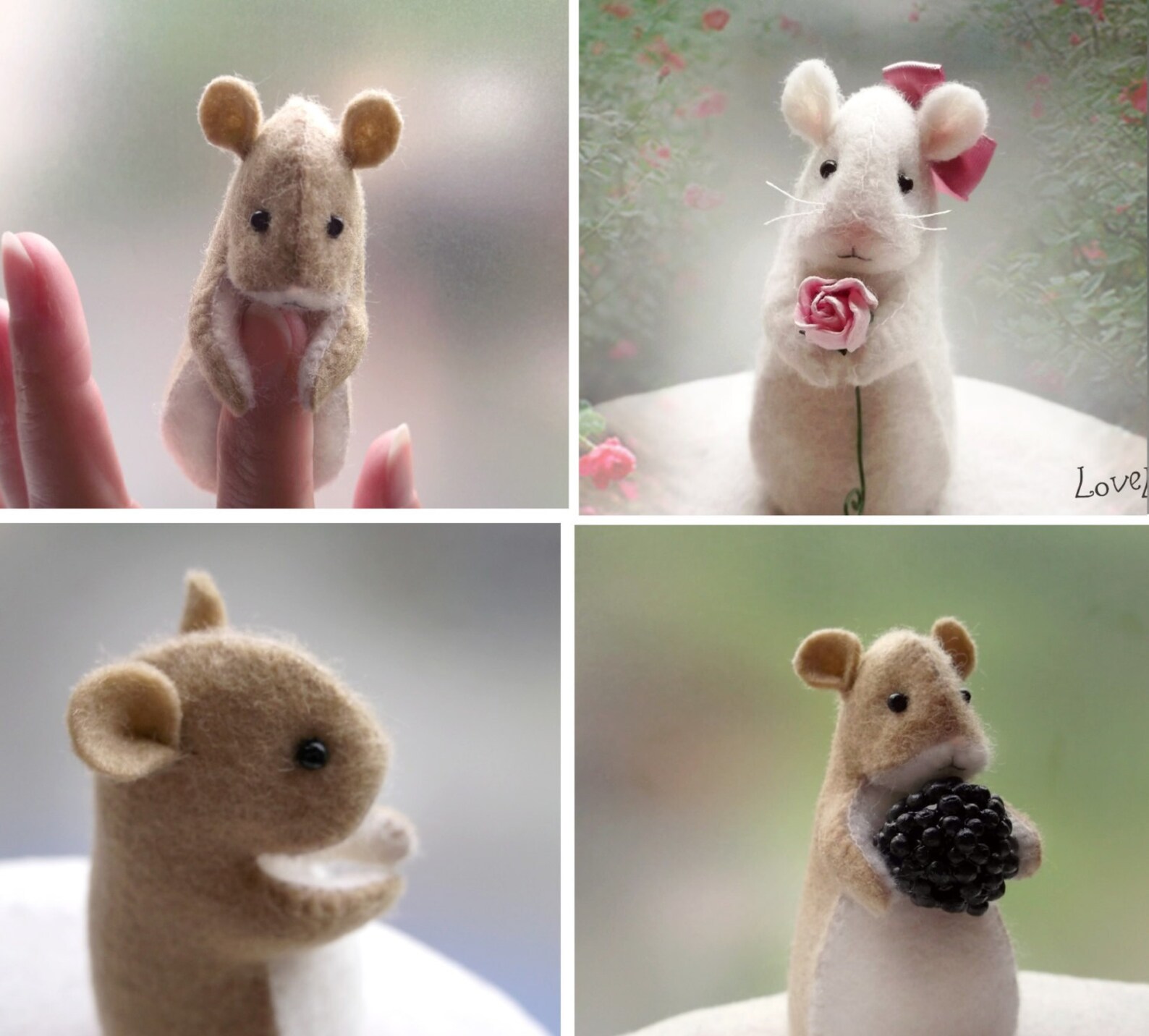 Sewing Pattern PDF - Felt Hamster - Digital Easy DIY Tutorial - Etsy