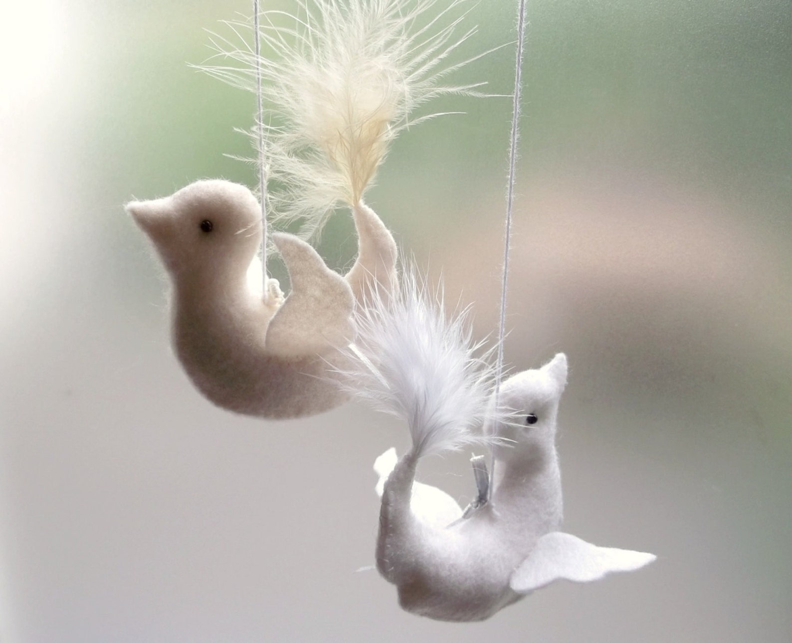 Sewing Pattern PDF - Felt Birdling / Dove - Instant Download, Tutorial ...