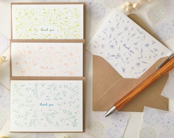 Mini Thank You Cards | Etsy
