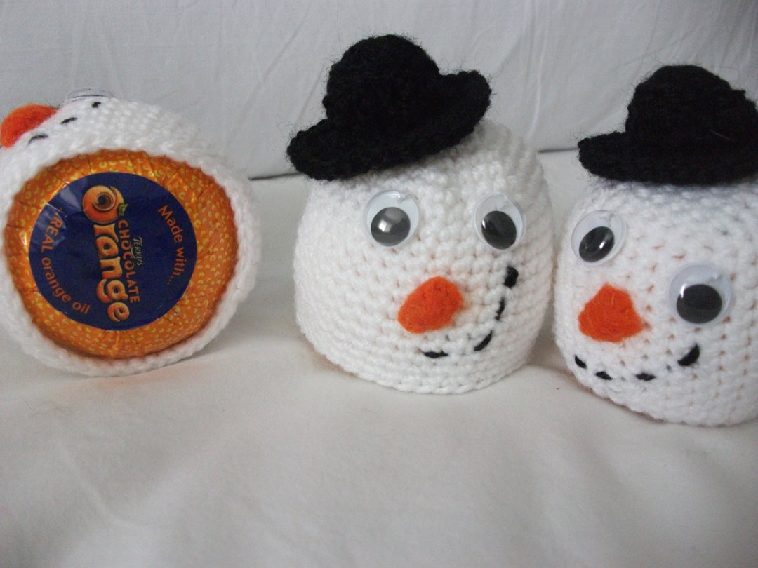 Chocolate Orange Covers Snowman X 2 Christmas Treat - Etsy