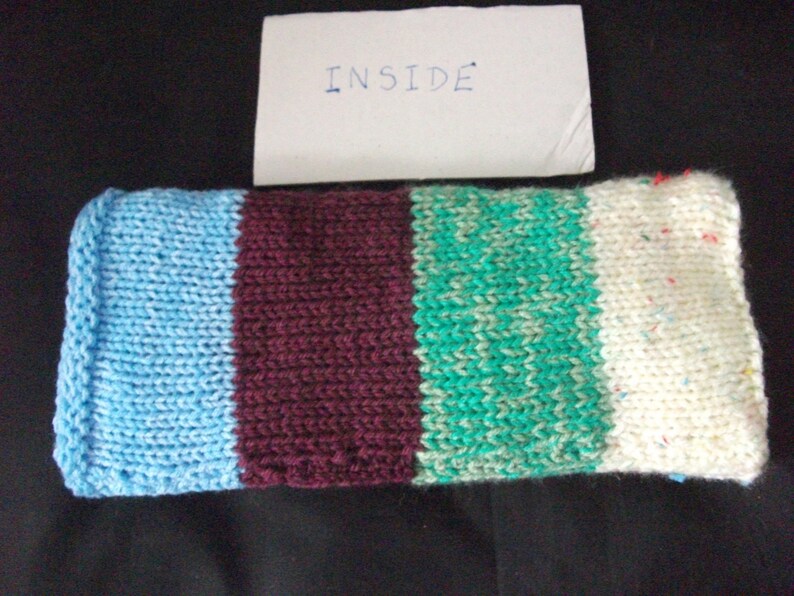 Sensory Muff, Fiddle Muff, Knitted Twiddle Muff, for Dementia ...