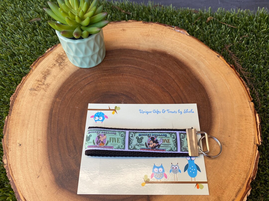 Disney Dollars; Disney Money Keychain; Key Fob - Etsy