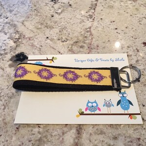 Tangled Rapunzel Lanterns Key Fob Keychain Wristlet | Etsy