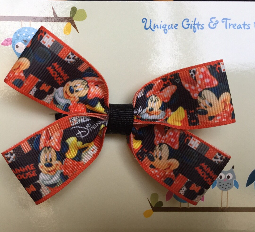 Minnie Mouse Hair Bow - Etsy
