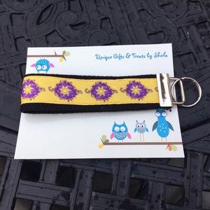 Tangled Rapunzel Lanterns Key Fob Keychain Wristlet | Etsy