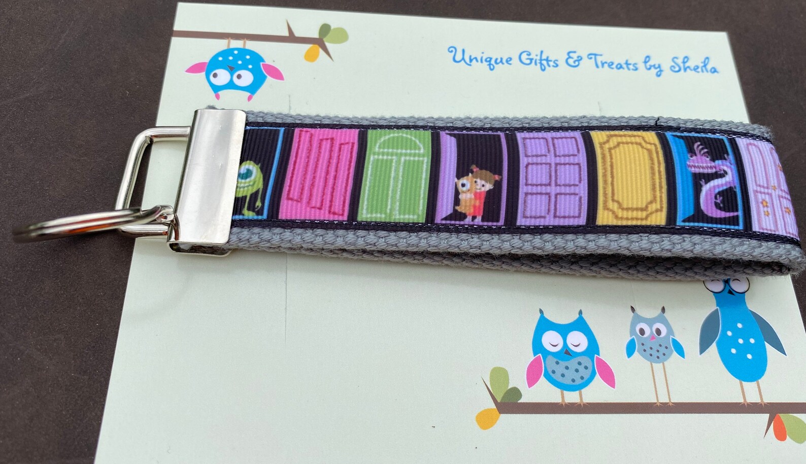 Monsters Inc Keychain Key Fob - Etsy