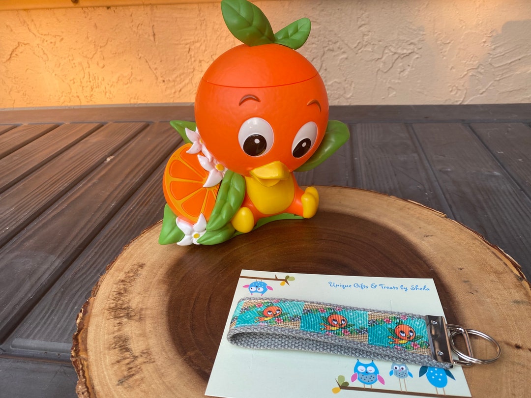 Disney; Florida Orange Bird Keychain; Key Fob - Etsy