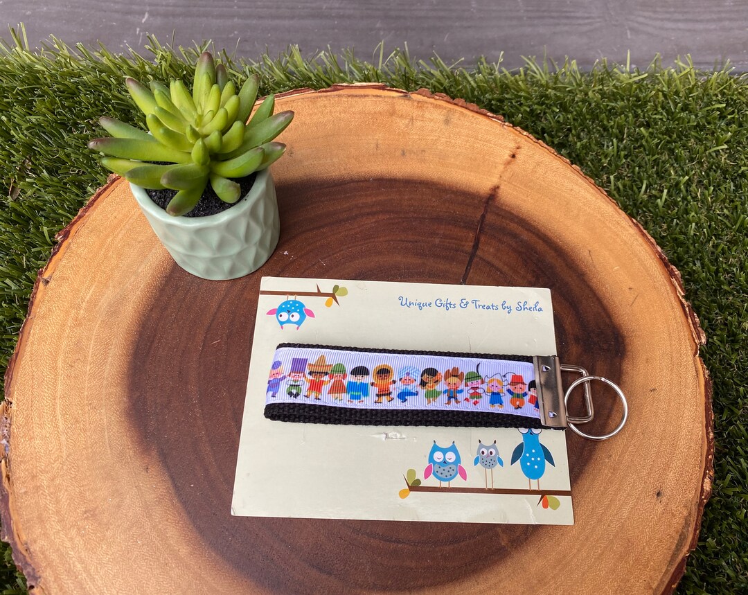 Disney Its A Small World Key Fob Keychain Wristlet - Etsy