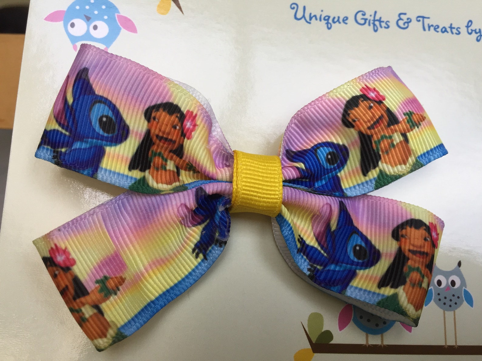Lilo and Stitch Hair Bow - Etsy