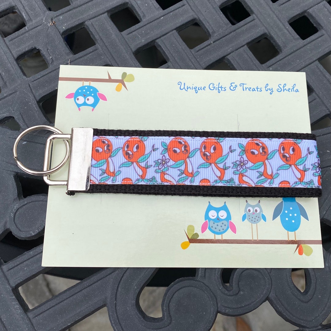 Disney Florida Orange Bird Keychain Key Fob - Etsy