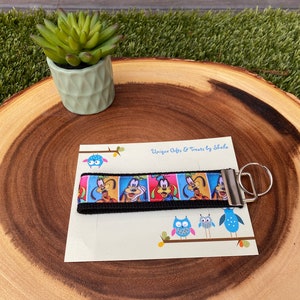 Disneys Goofy Keychain Key Fob - Etsy