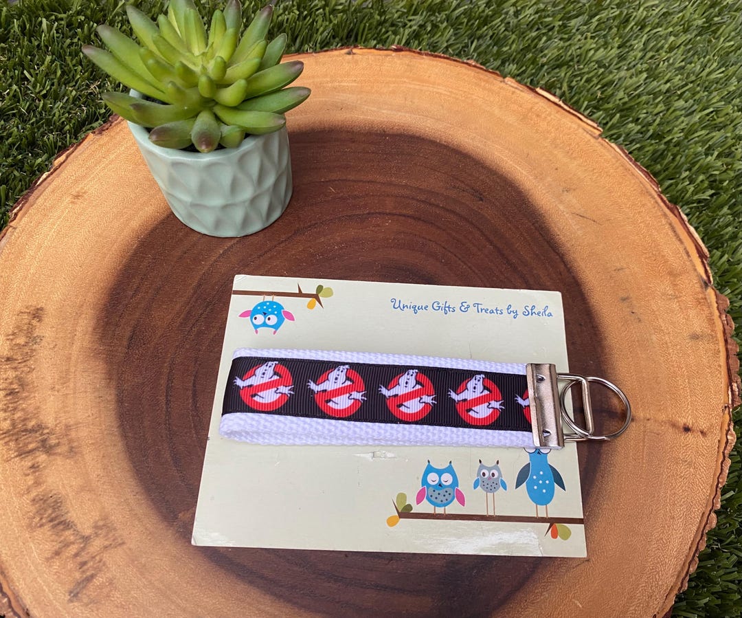 Who You Gonna Call? Ghost Key Fob; Keychain; Wristlet - Etsy