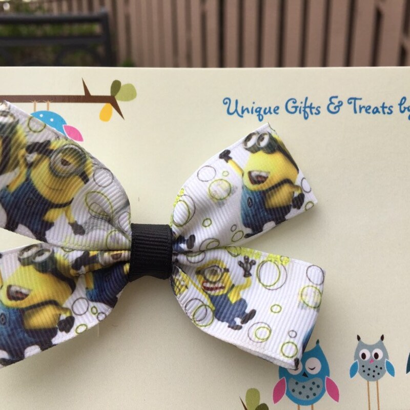Minion Hair Bow - Etsy