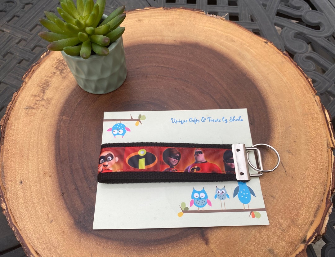 Disney Incredibles Key Fob; Keychain; Wristlet - Etsy