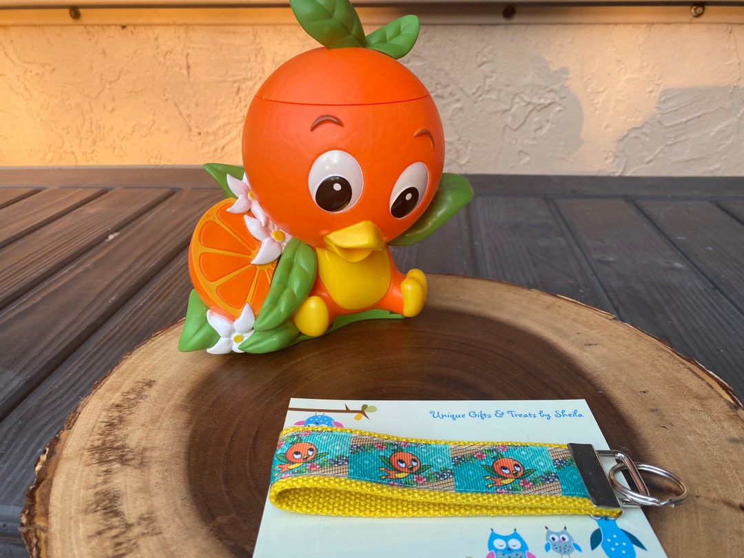 Disney Florida Orange Bird Keychain Key Fob - Etsy