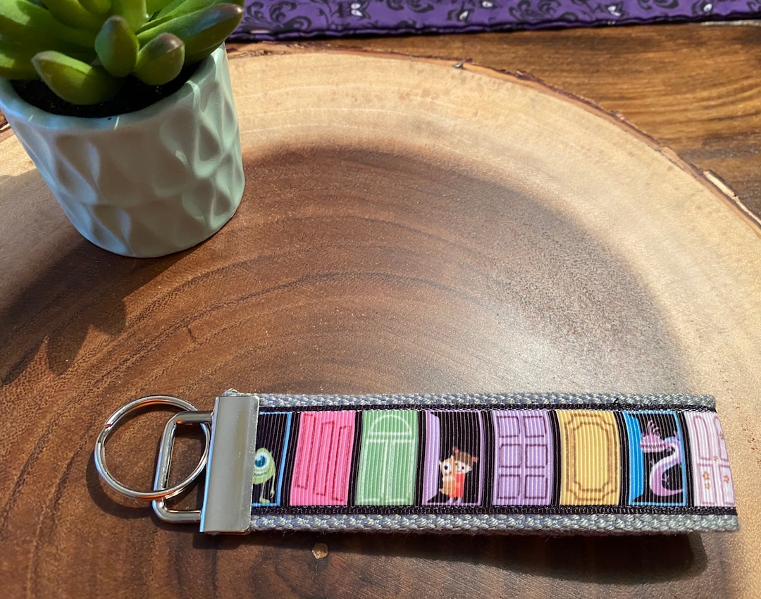 Monsters Inc Keychain; Key Fob - Etsy