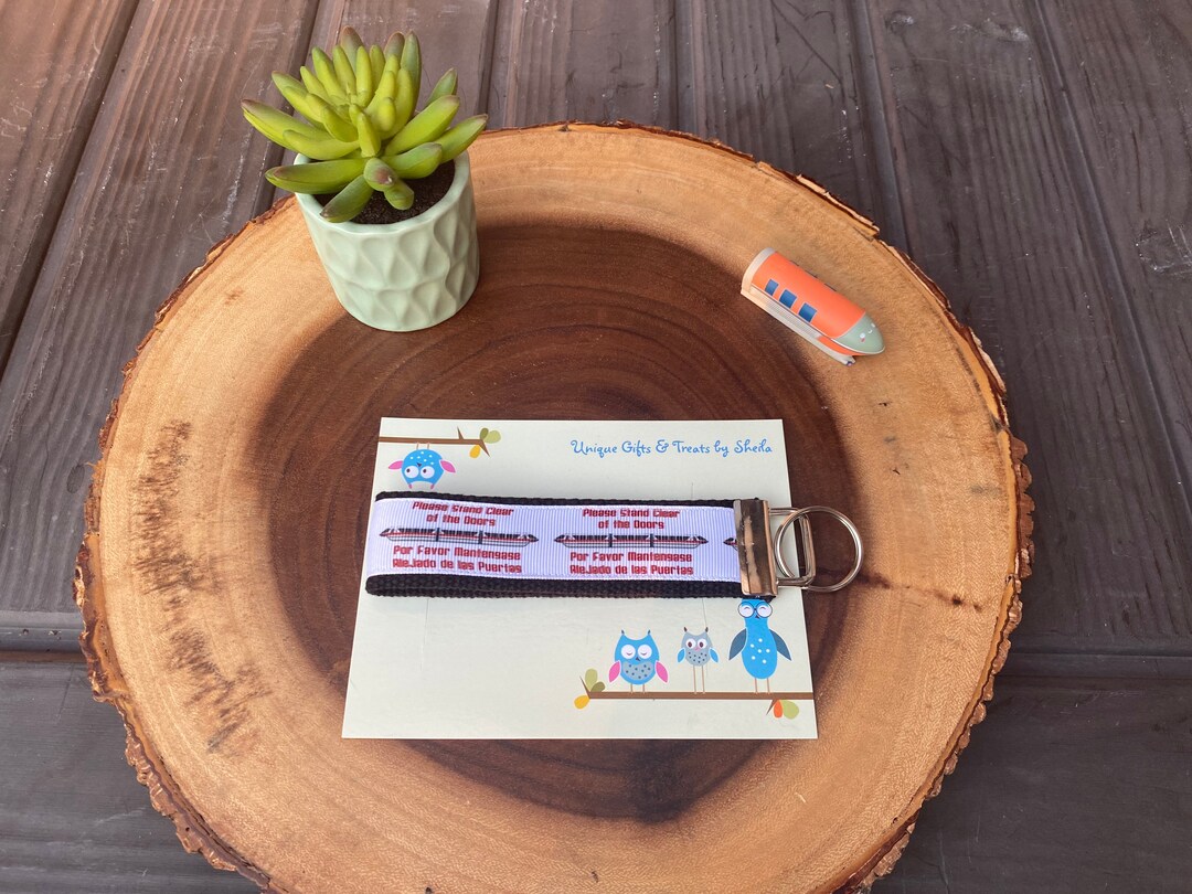 Monorail Keychain; Key Fob - Etsy
