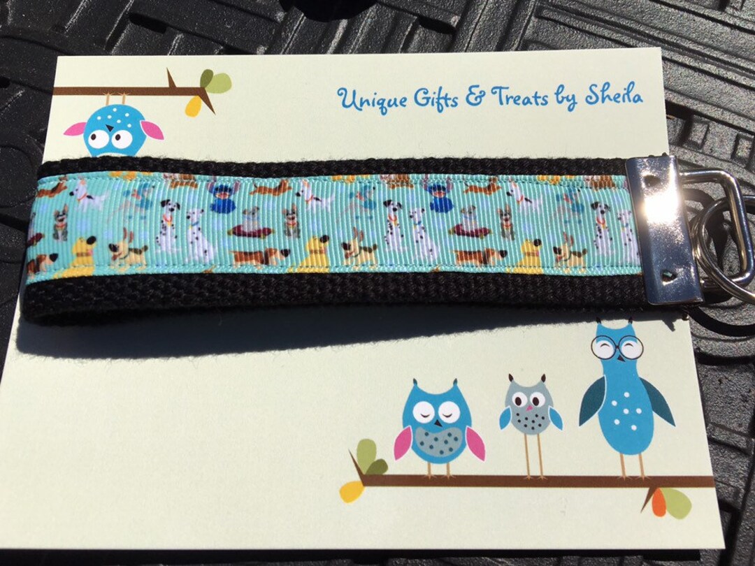 Disney Dogs; Dooney Inspired Key Fob; Keychain; Wristlet - Etsy