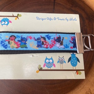 Disney Stitch; Lilo and Stitch Key Fob; Keychain; Wristlet - Etsy