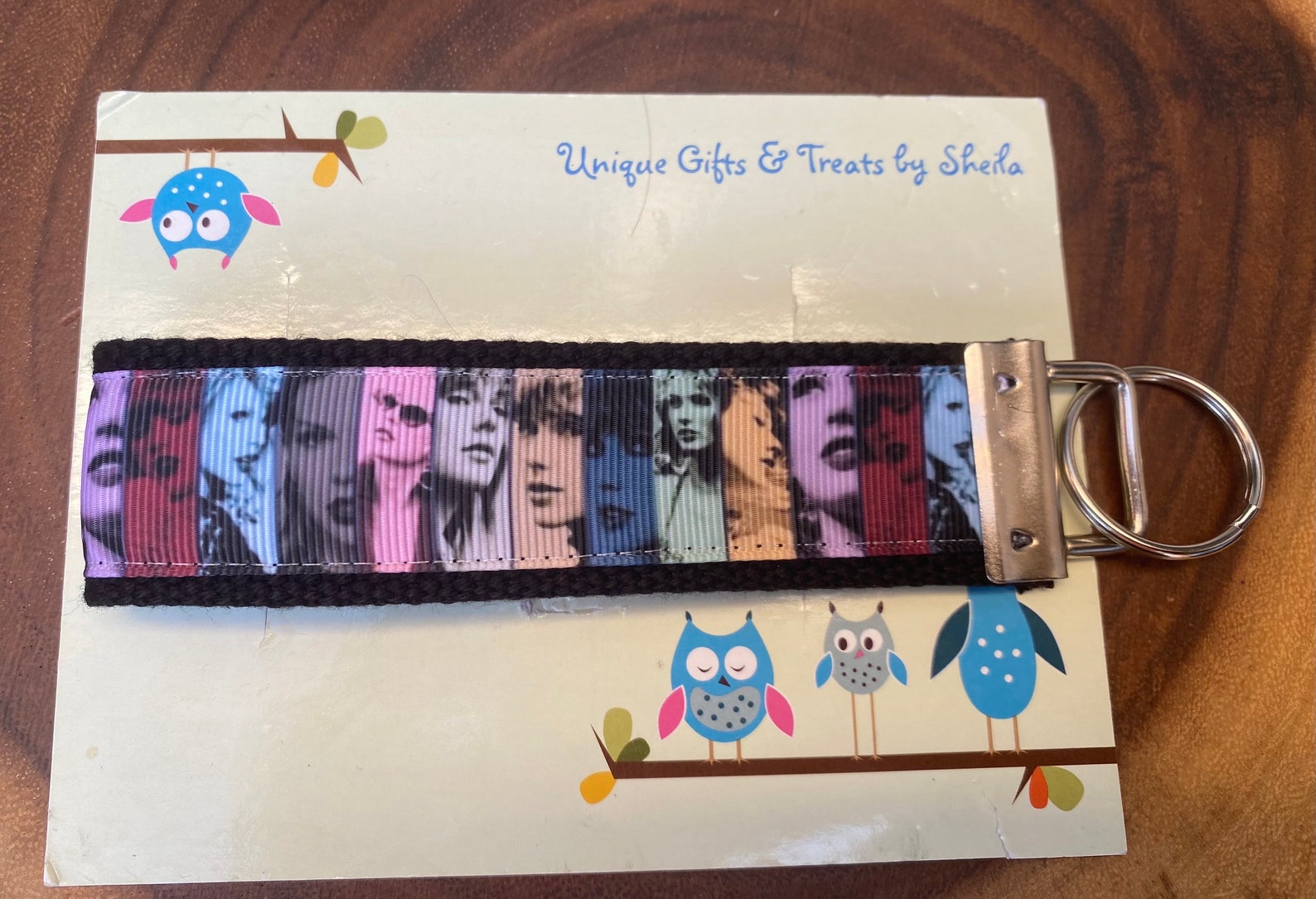 Pop Star; Musician Key Fob; Keychain; Wristlet - Etsy