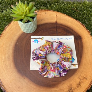 Lisa Scrunchie; 1980’s Stationary Scrunchie - Etsy