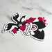 Black and Red Impmon Digimon Sticker 3.5 Inches Wide, 3.75 Inches Tall ...