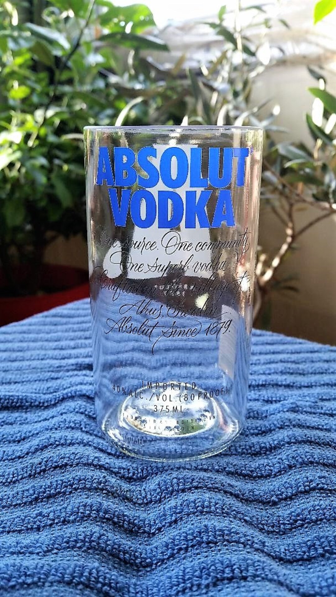Absolut Vodka Glass - Etsy