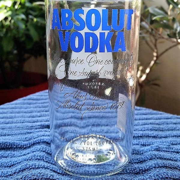Absolut Vodka Bottle - Etsy