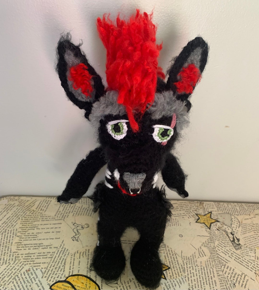 Custom Hand Crocheted Furry Fursona Doll - Etsy