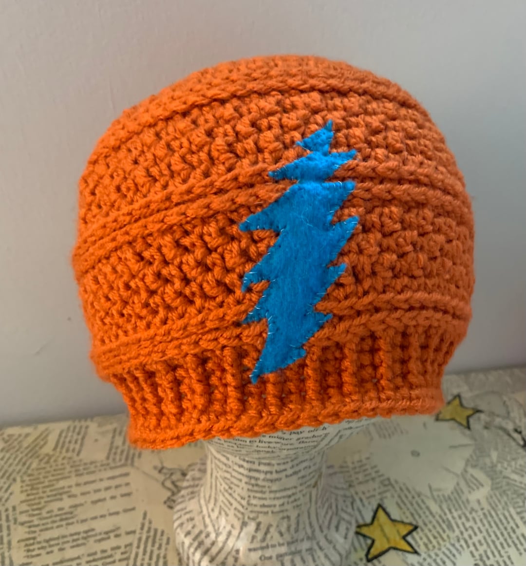 Lightning Bolt Beanie - Etsy