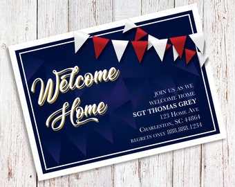 Welcome Home Party Invitation - Etsy