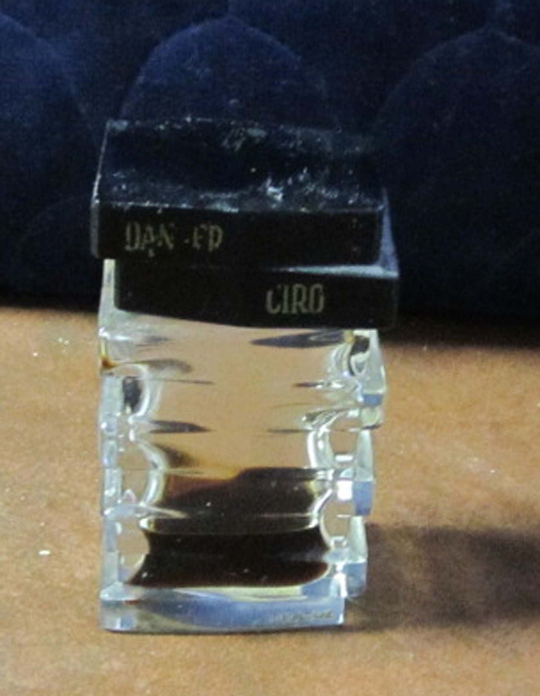 Ciro Danger Perfume 30 /40s Art Deco Baccarat Bottle 1/4 Full - Etsy
