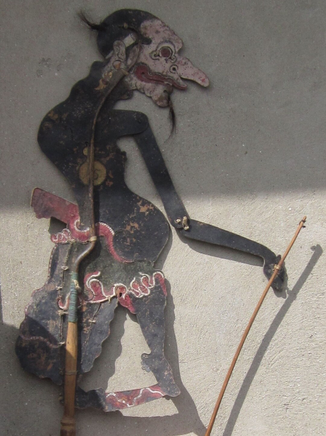 Thailand Java Wayang Golek Sita Wooden Rod Puppet 30.5 Length - Etsy