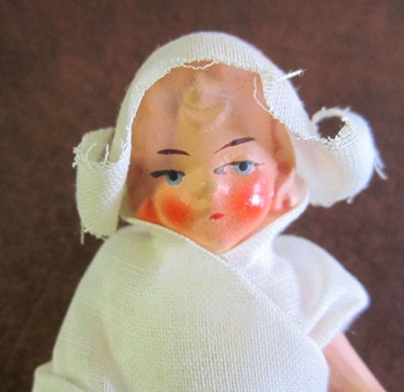 Dolls Toys Dolls & Action Figures German Bisque String Jointed 3 12 ...