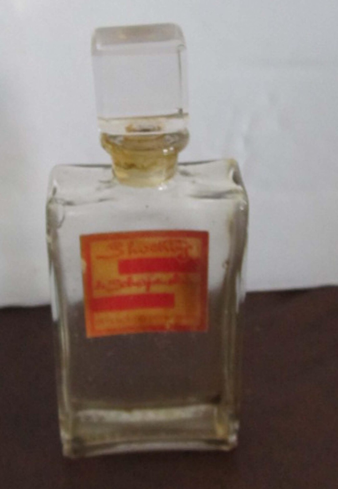 Vintage Empty Schiaparelli Splash Miniature Shocking Glass Perfume ...