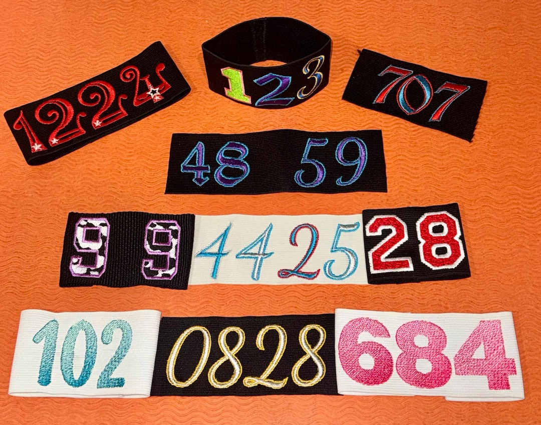 2 Color/2 Bands: Roller Derby Armbands / Custom Embroidered Arm Bands ...