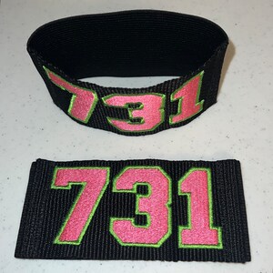 2 Color/2 Bands: Roller Derby Armbands / Custom Embroidered Arm Bands ...