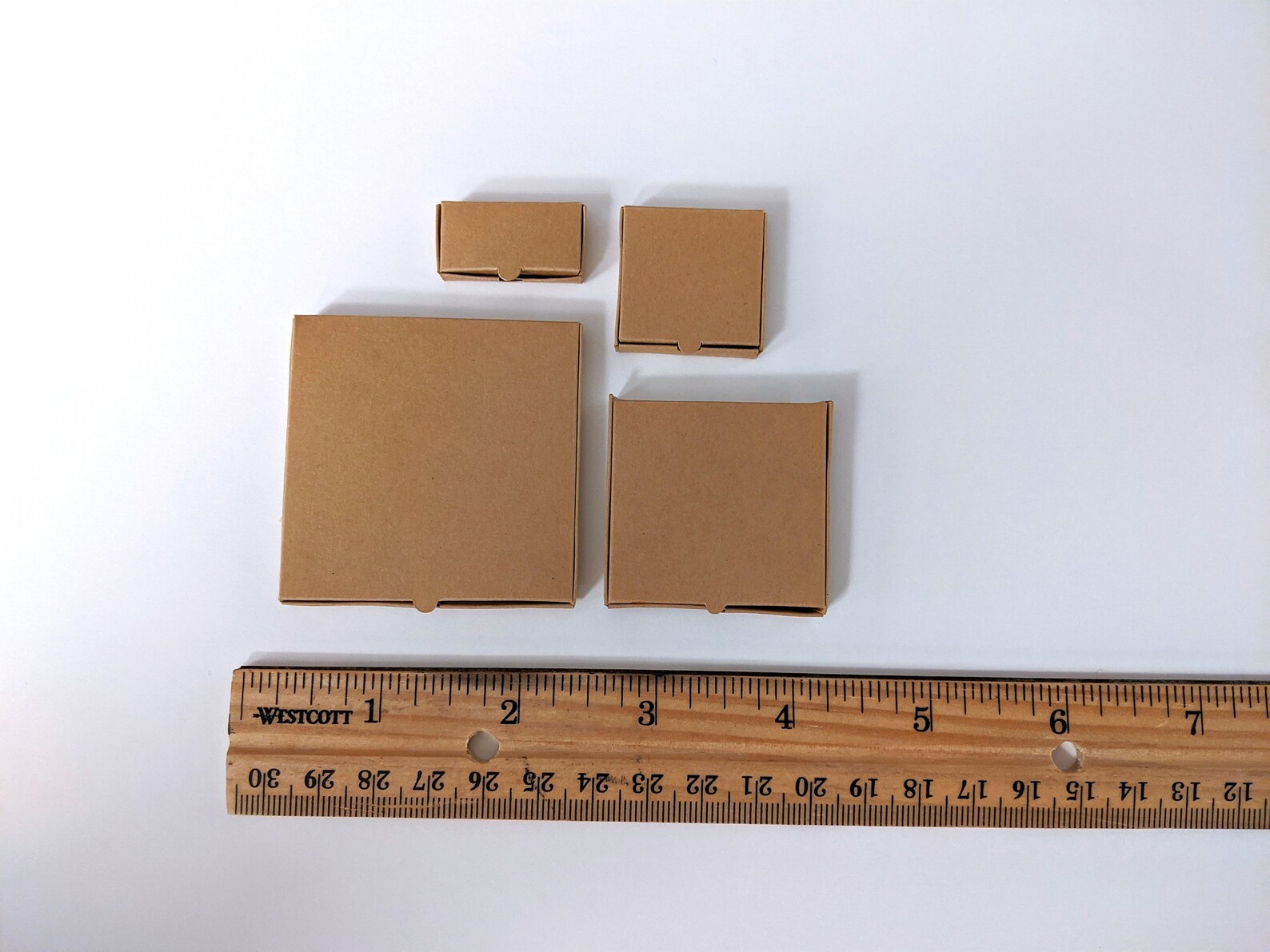 Mini Pizza Boxes Printable DIY 4 Sizes Scalable Food Boxes - Etsy