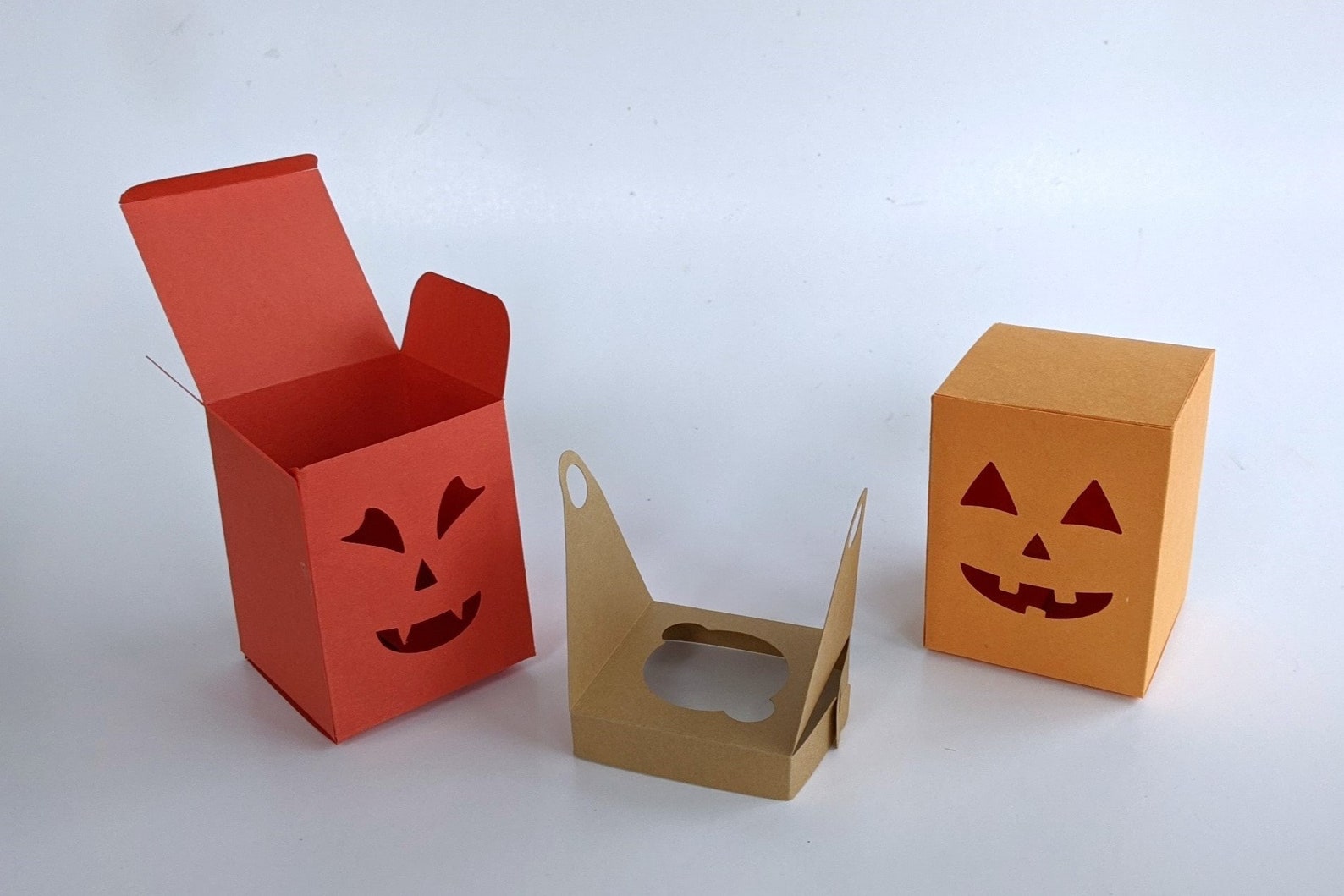 Halloween Gift Box Template Bundle | Spooky Kids Party Favors, Petal ...