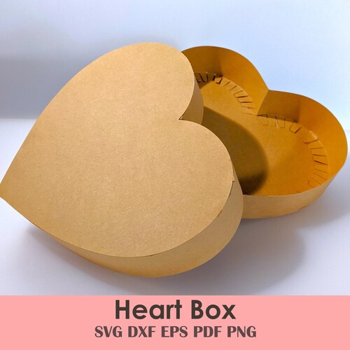 Heart Box Printable DIY Template for Gifts Kids Parties - Etsy