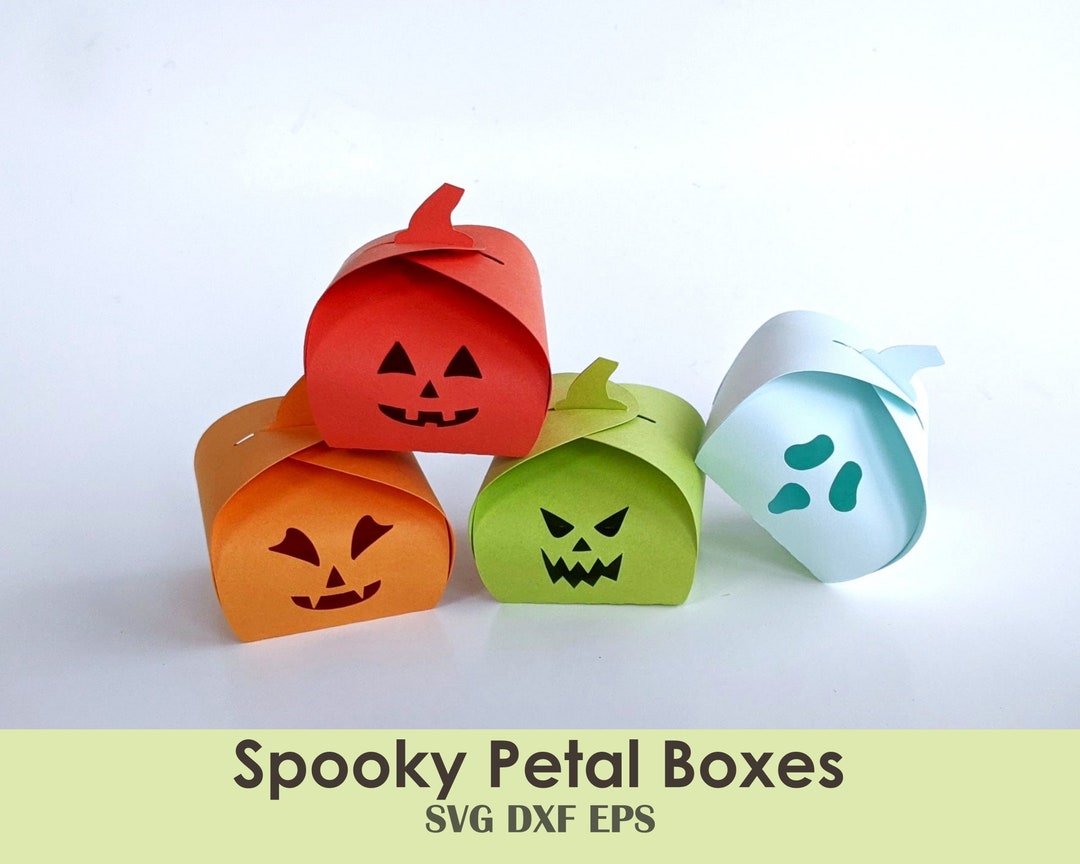 Halloween Treat Box Printable Template | NO GLUE | Kids Party Favors ...