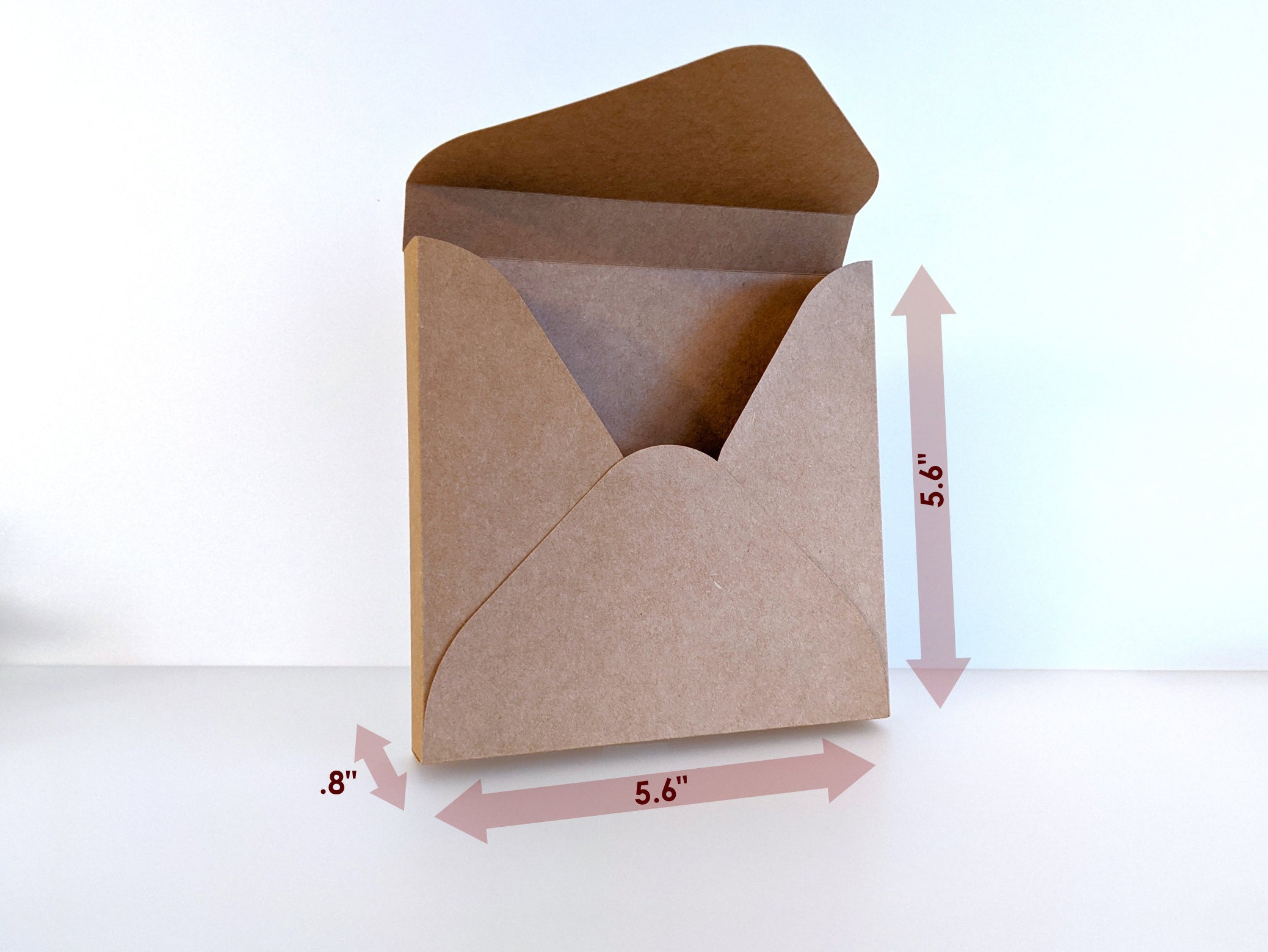 3D Envelope Box Printable Template for Papercraft Shadowbox | Etsy UK