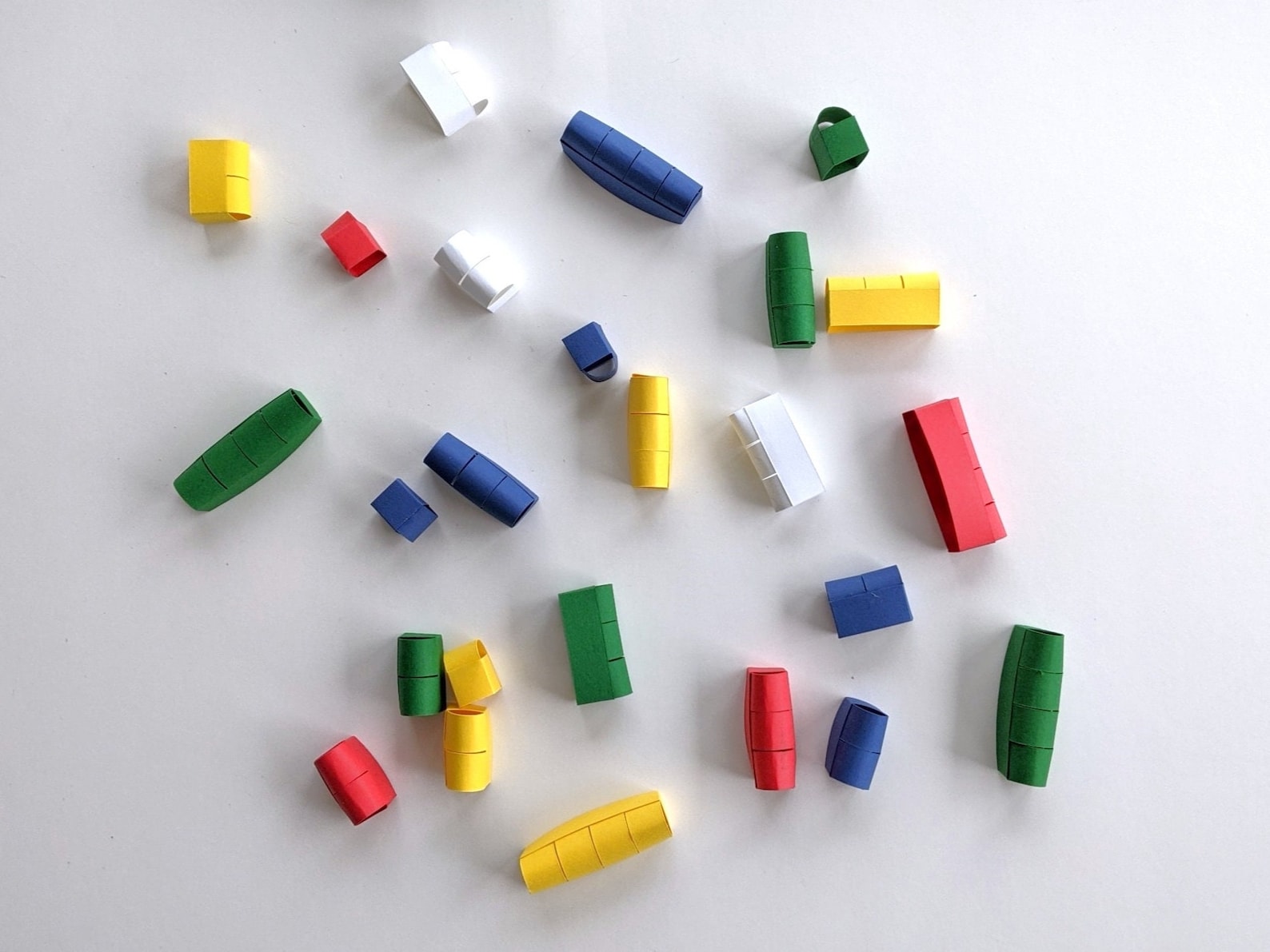 Paper Building Blocks Template | DIY Cardstock Toy (digital Download ...
