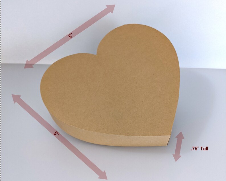 Heart Box Printable DIY Template for Gifts Kids Parties - Etsy