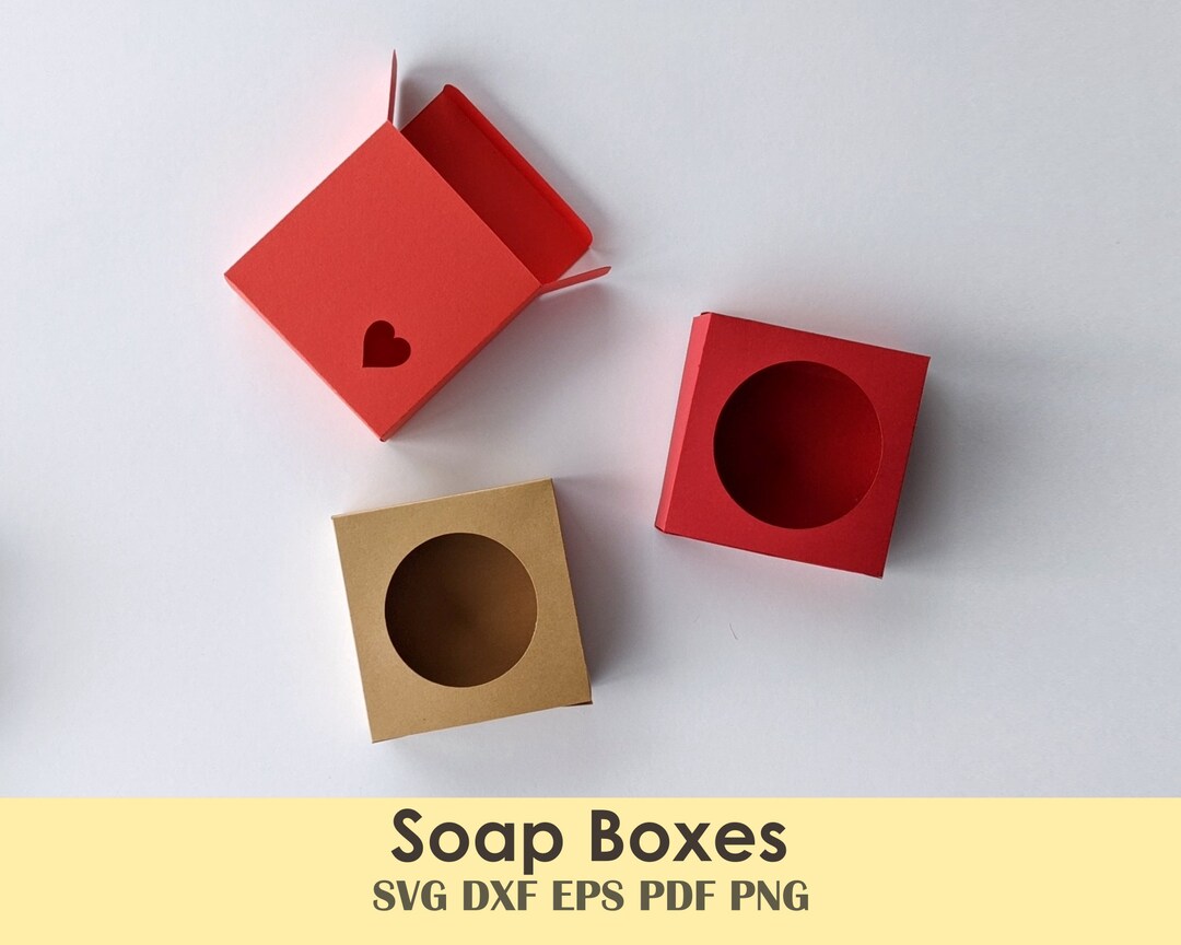 Soap Box Bundle Printable Template DIY | 3"x3"x1" or Scalable | for ...
