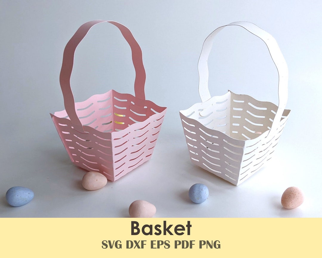 Basket SVG Template DIY | Classroom Treats, Party Favors, Treats | ~2. ...