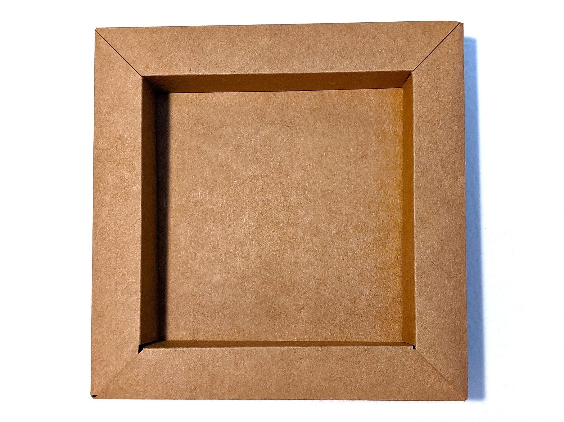 Shadow Box Photo Frame Printable Template DIY Earring and - Etsy